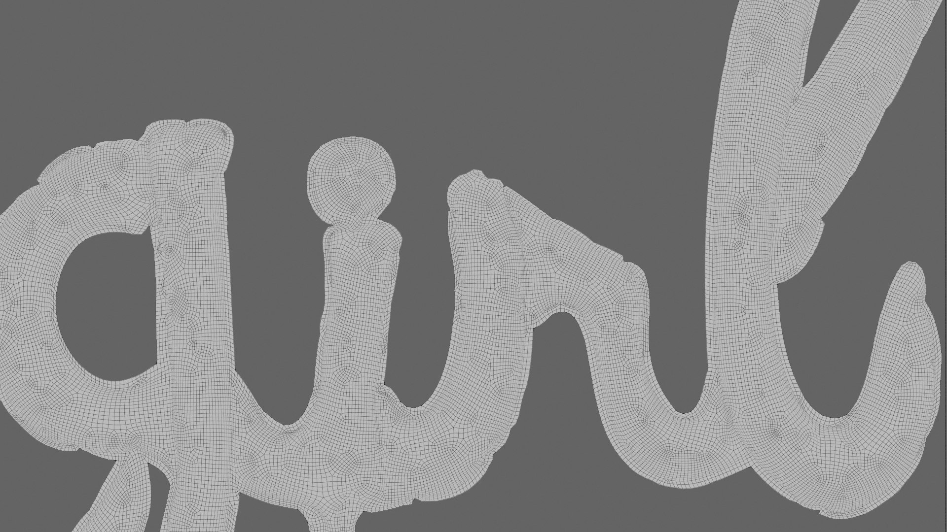 Girl Letter Balloon 3D Model - TurboSquid 1867151