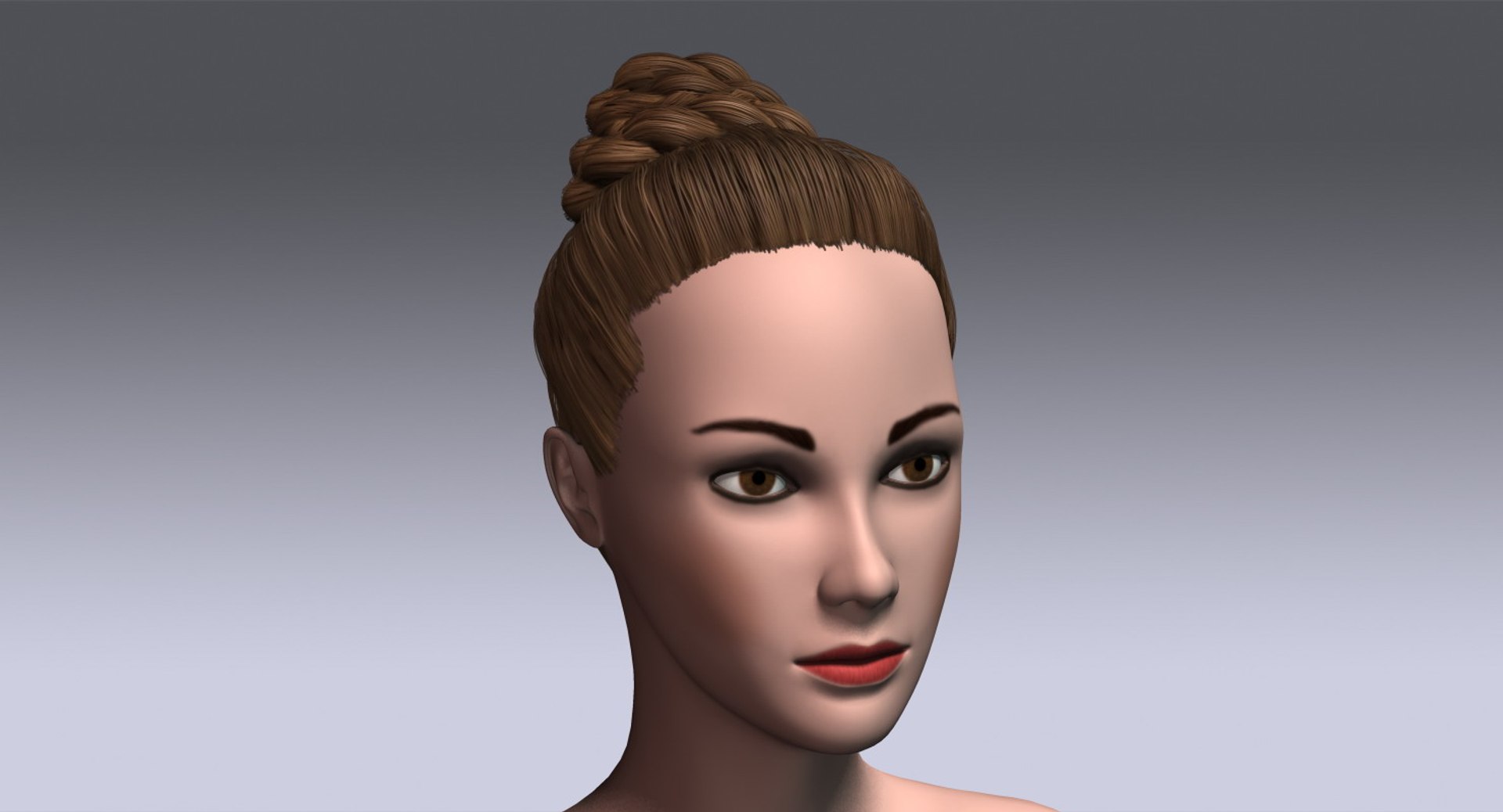 Hairstyle 36 Hair 3D - TurboSquid 1430876