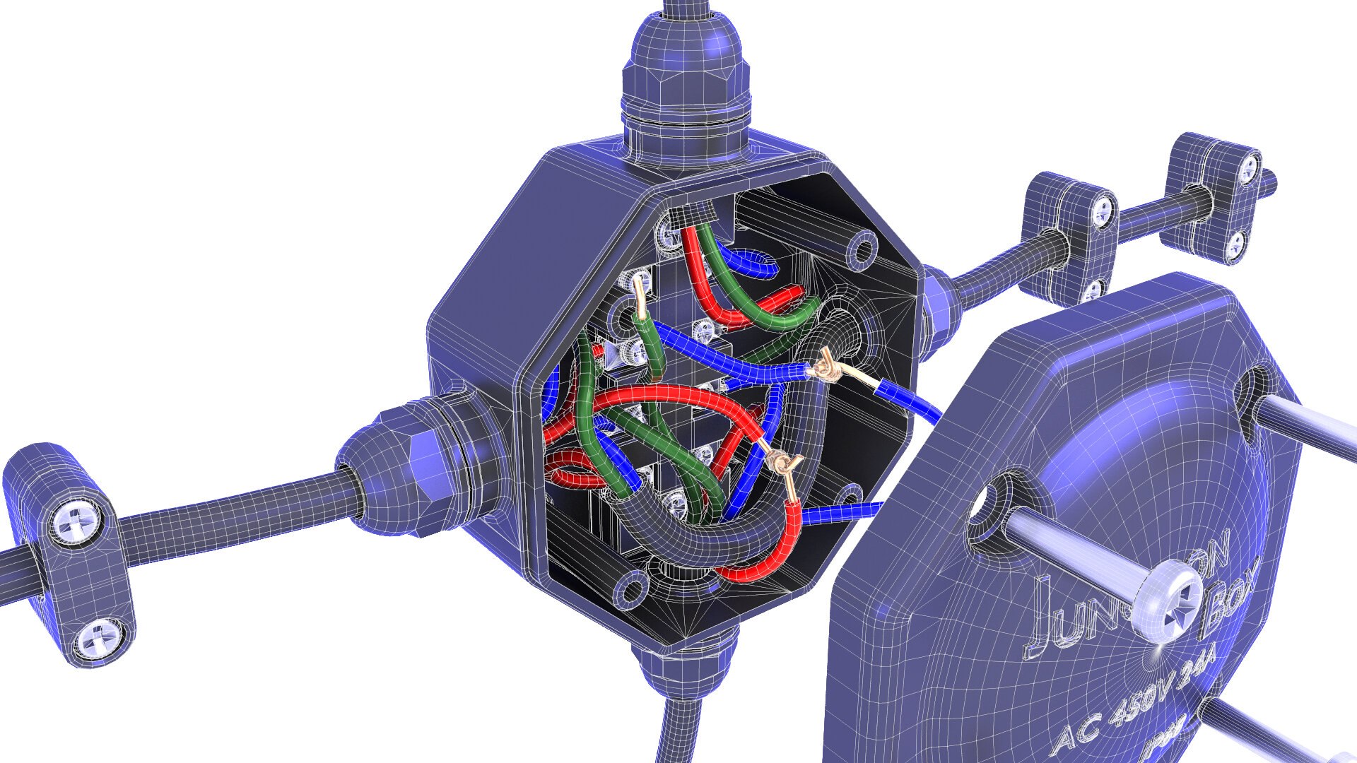 3D Model Junction Box 28 - TurboSquid 1854767