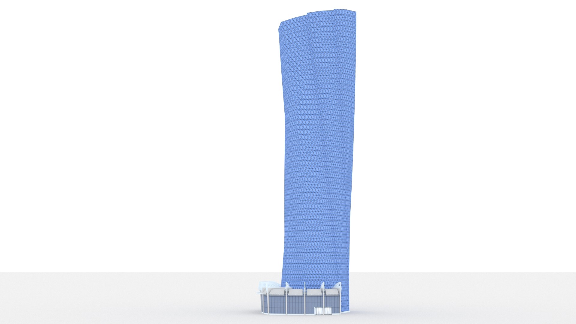 Al Bidda Tower Doha 3D - TurboSquid 1475214
