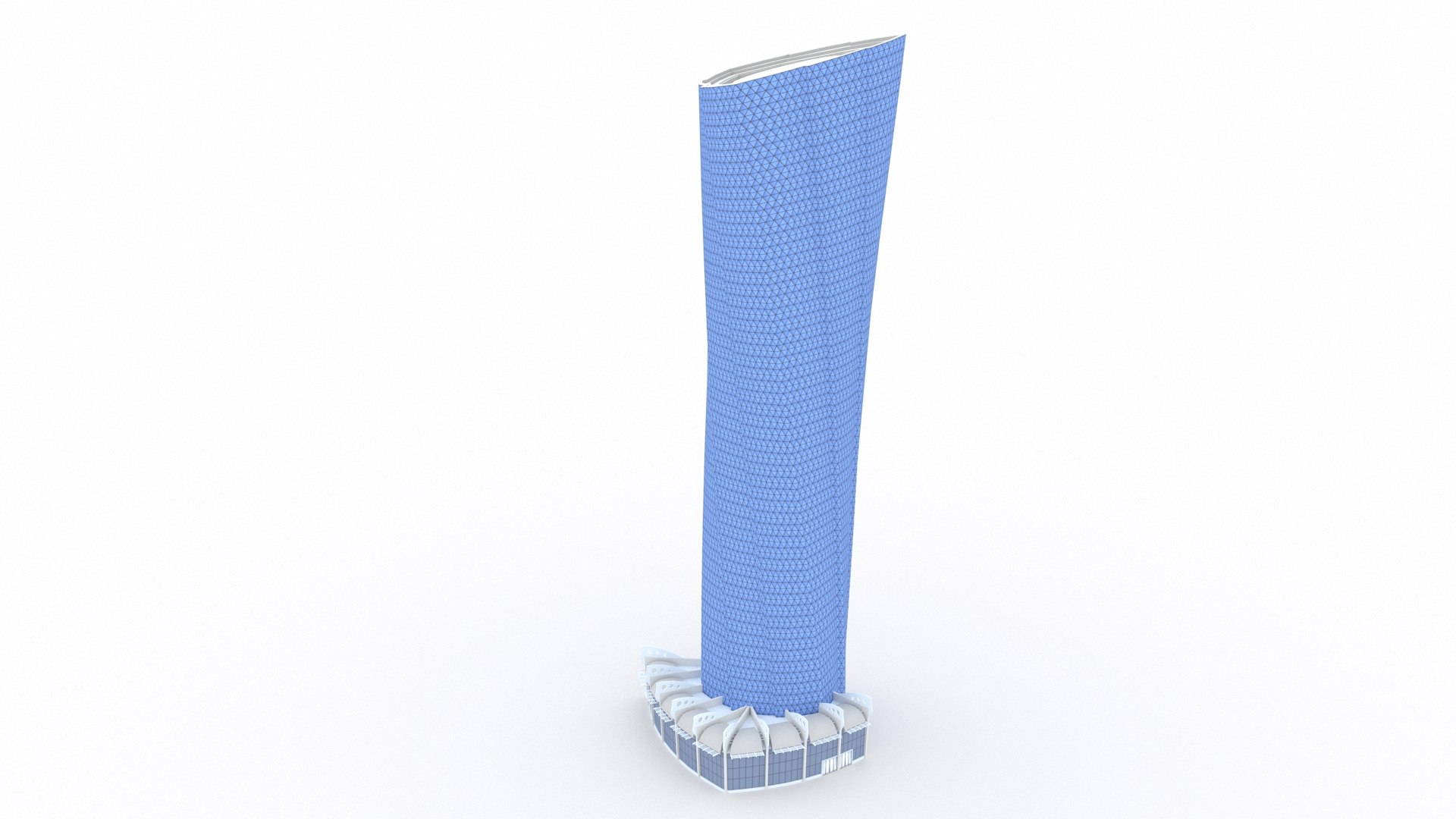 Al Bidda Tower Doha 3D - TurboSquid 1475214
