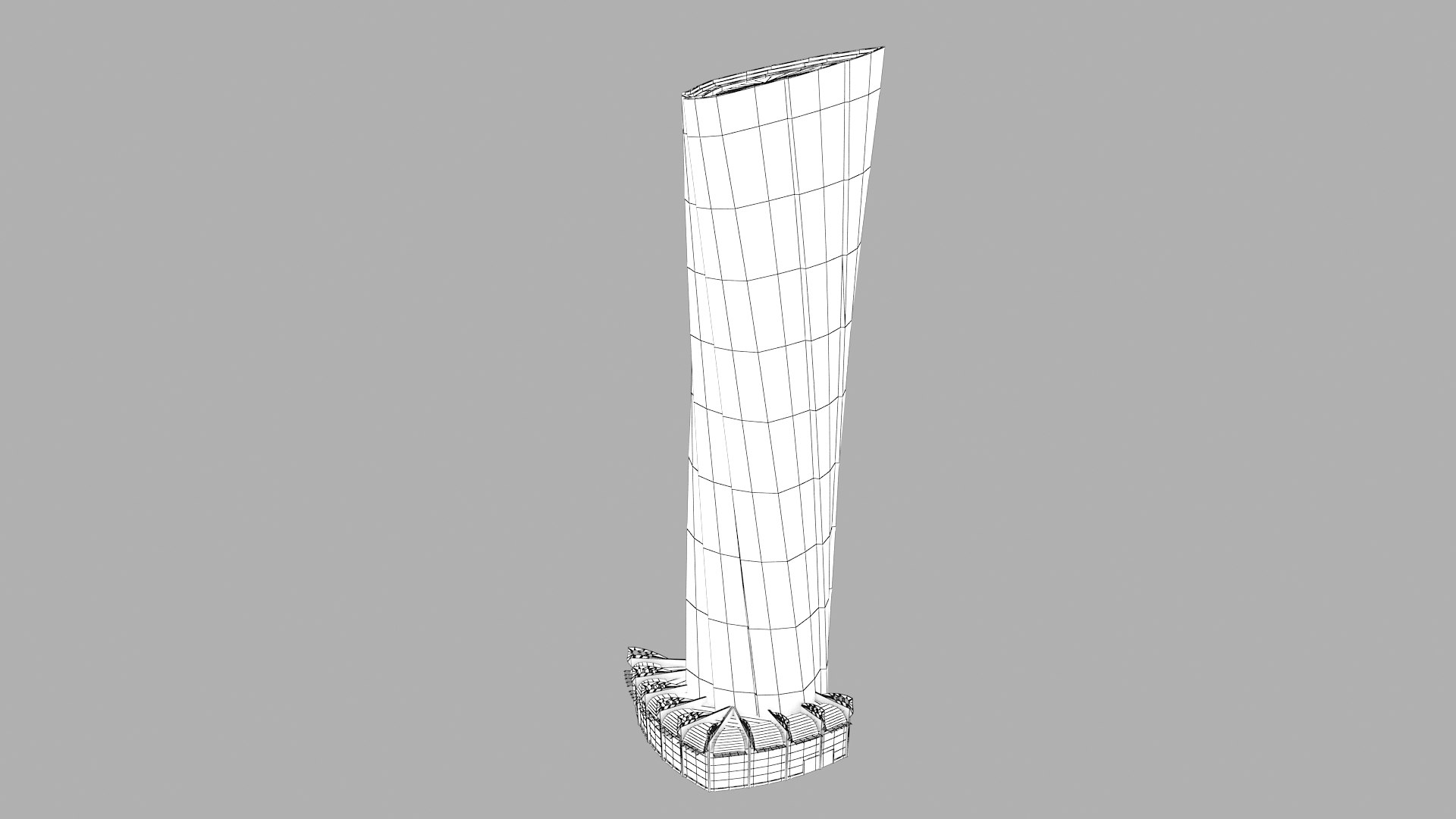 Al Bidda Tower Doha 3D - TurboSquid 1475214