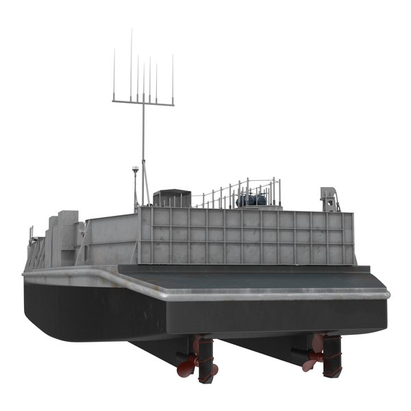 3d model landing craft utility class