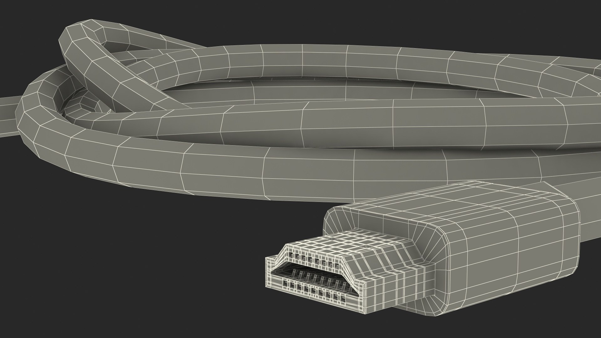 Computer Cables 3D - TurboSquid 1484337