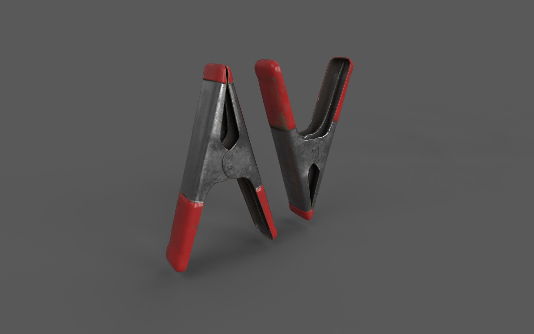 3D spring clamp model - TurboSquid 1761514