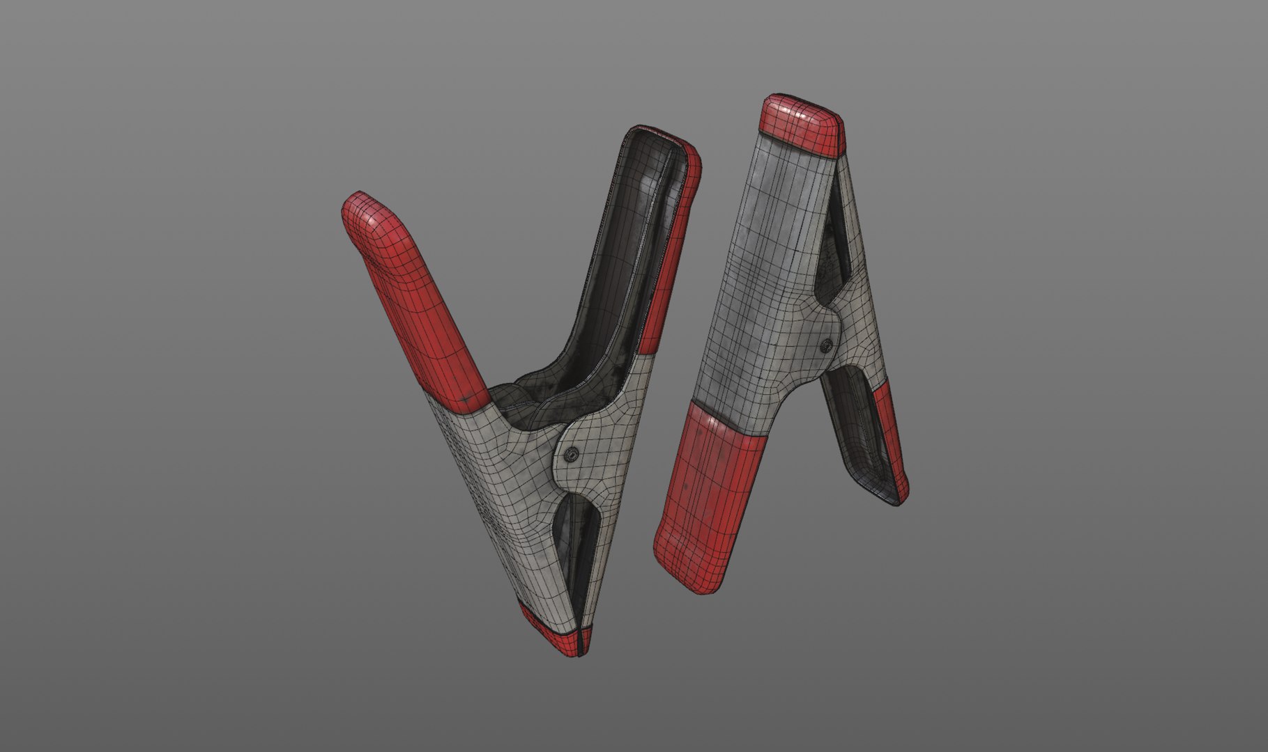 3D spring clamp model - TurboSquid 1761514