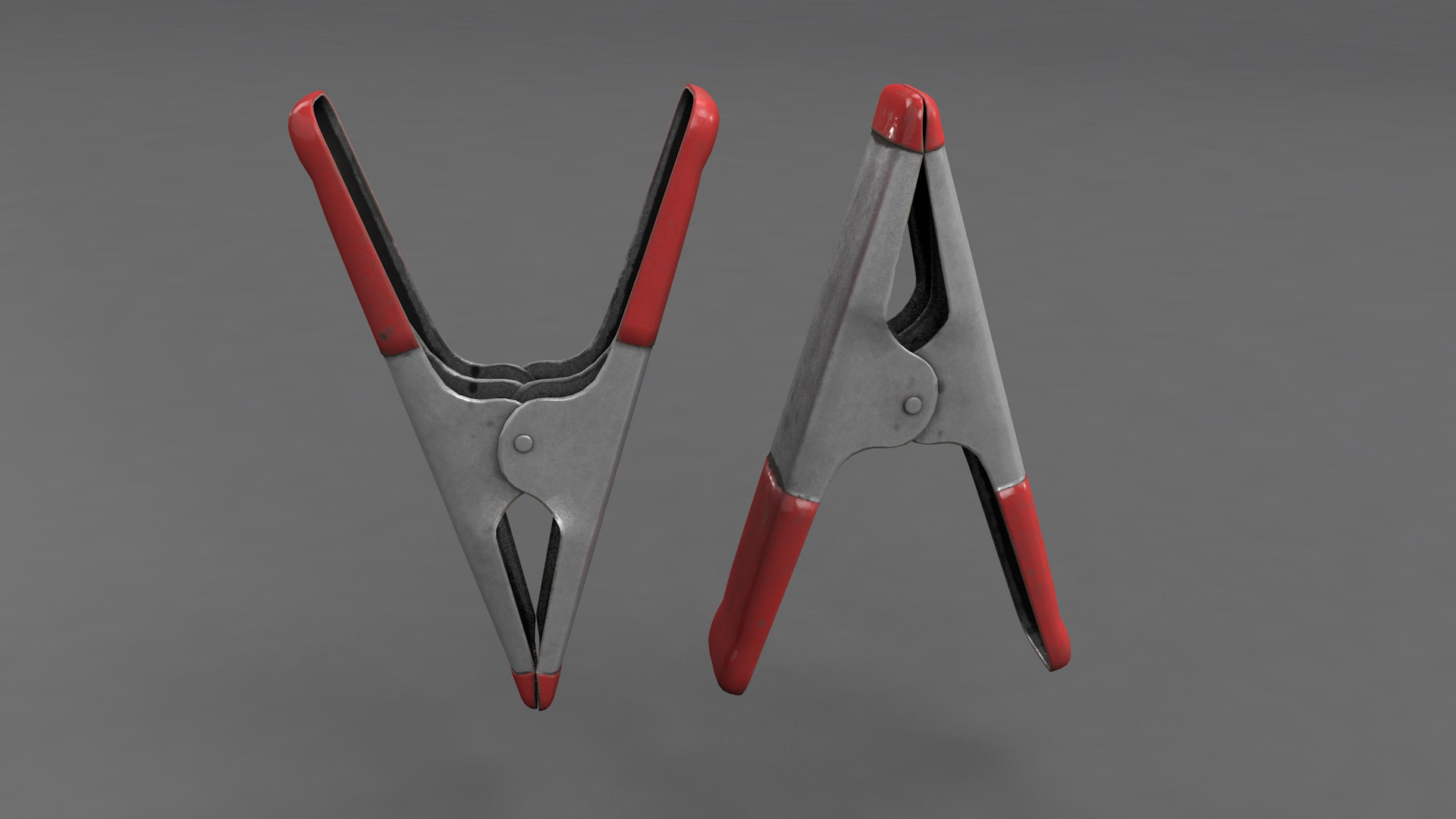 3D spring clamp model - TurboSquid 1761514