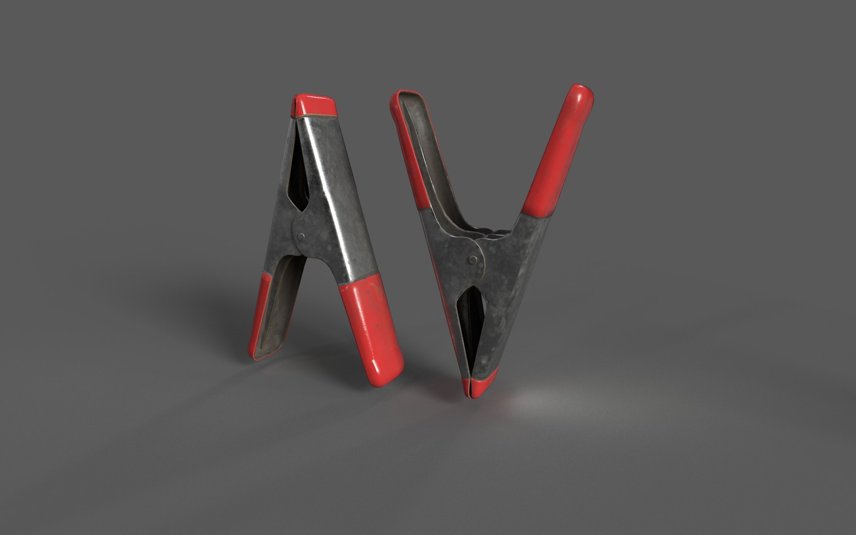 3D spring clamp model - TurboSquid 1761514