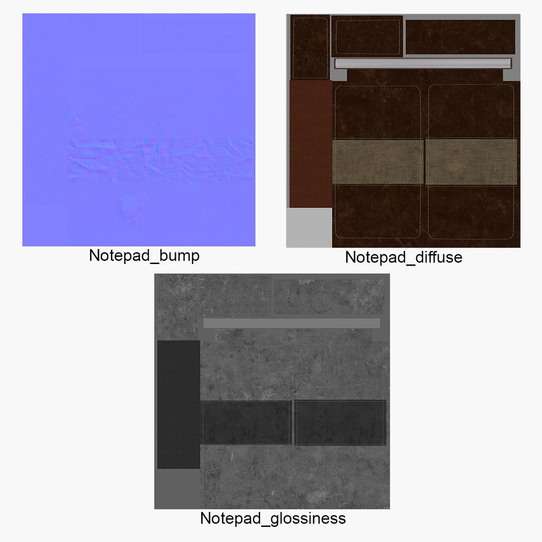 Free 3D Model Pen Notepad - TurboSquid 1480422