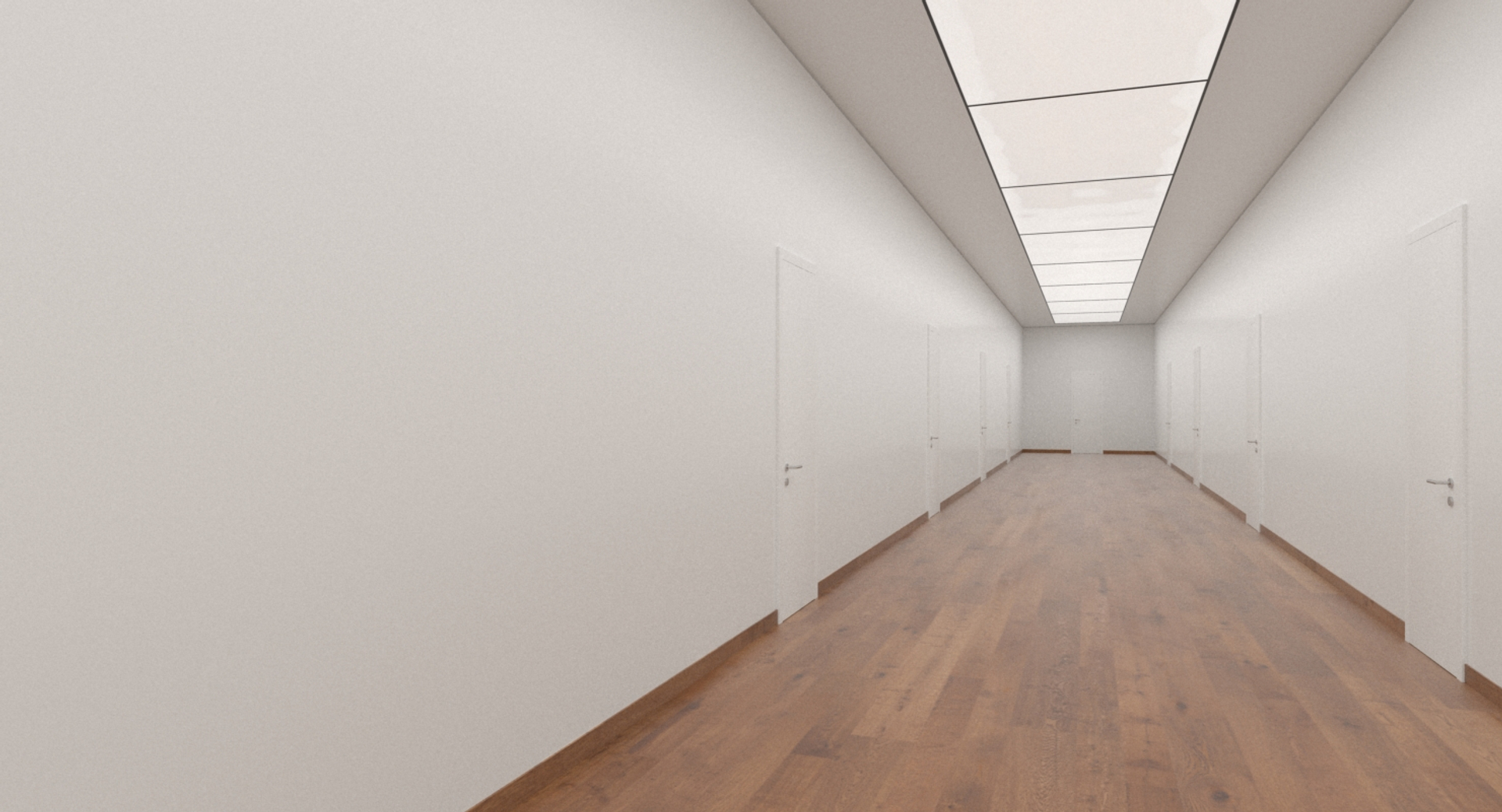 Hallway Scene 3D Model - TurboSquid 1345561