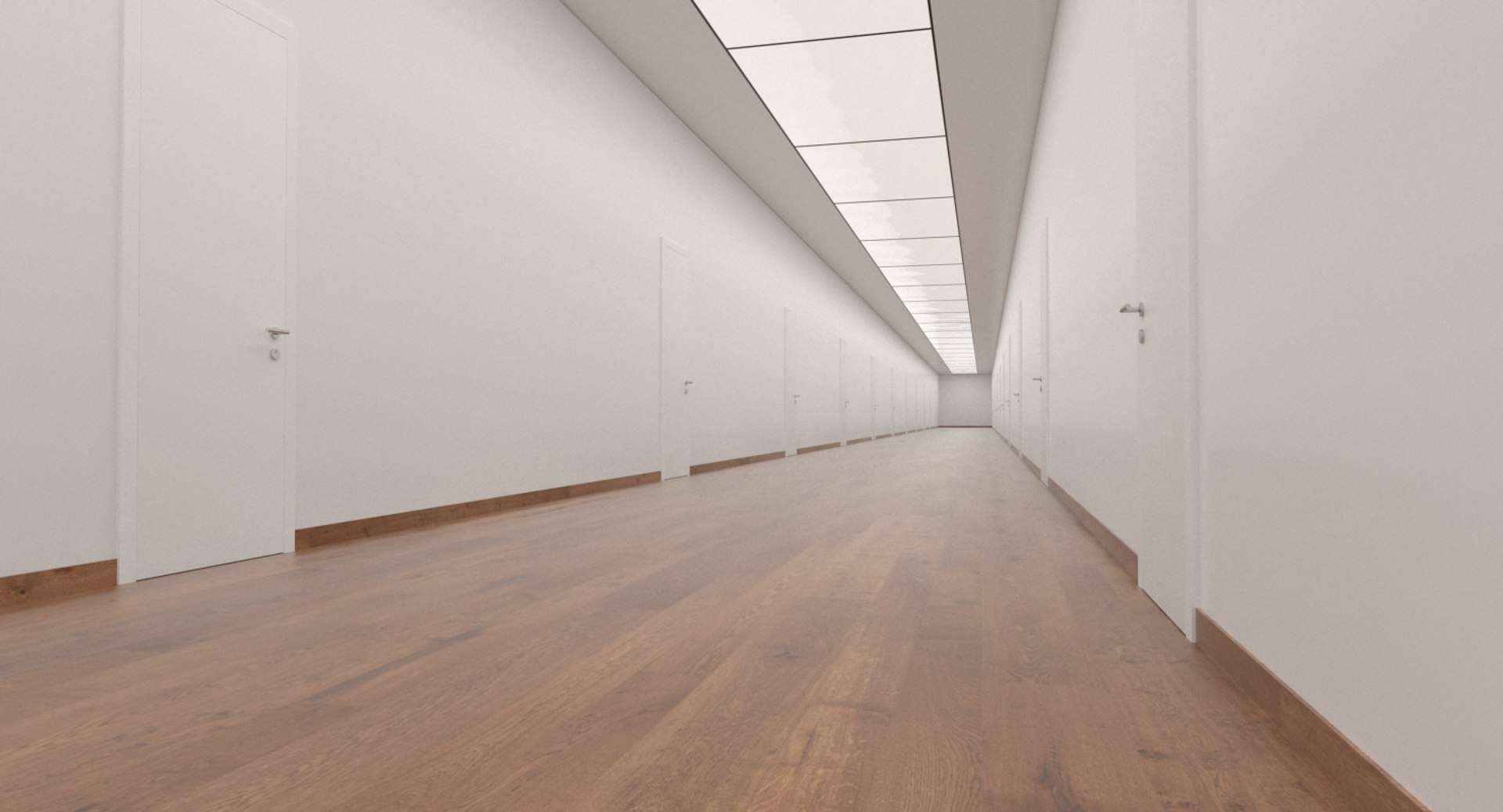 Hallway Scene 3D Model - TurboSquid 1345561