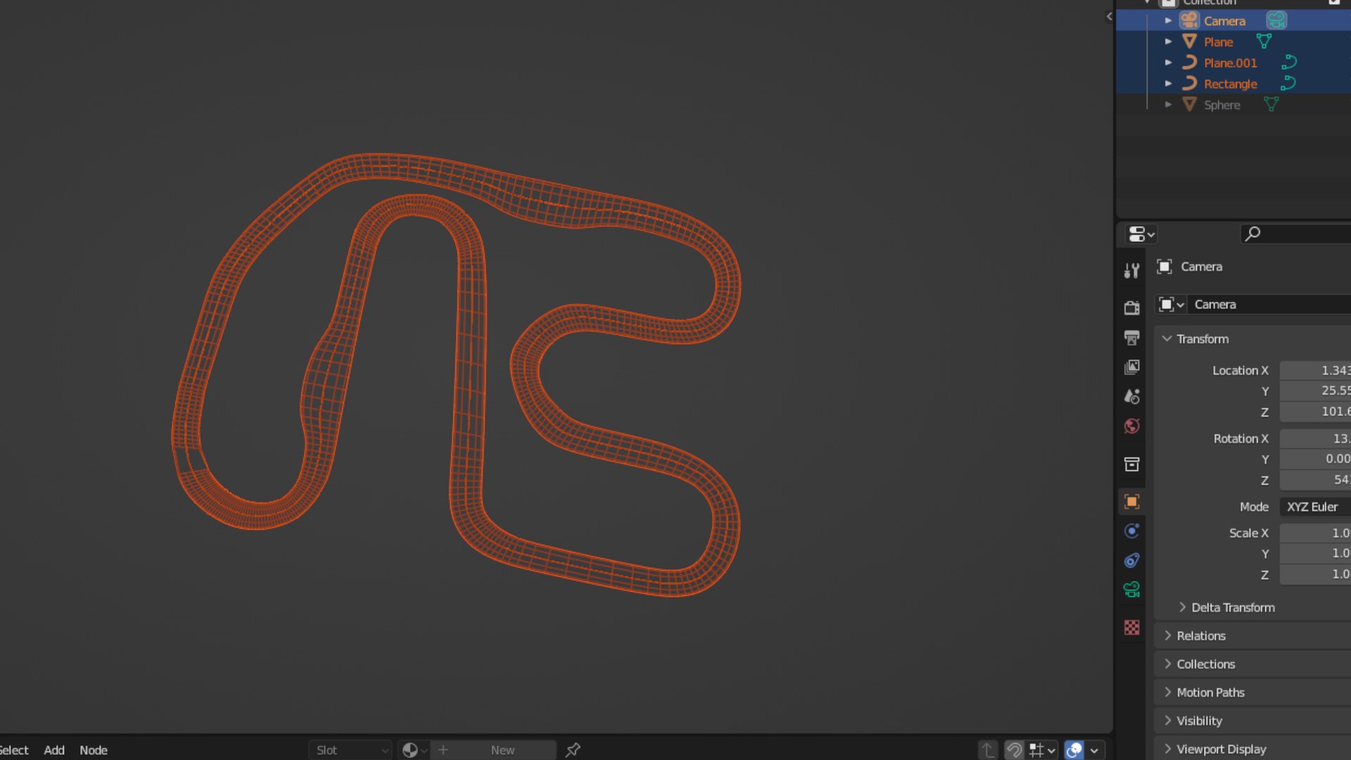 Race Track 3D Model - TurboSquid 1885948
