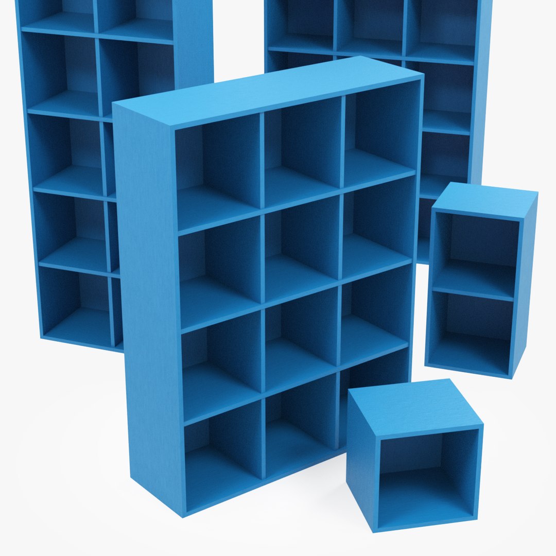 Box Shelves Model - TurboSquid 2241270