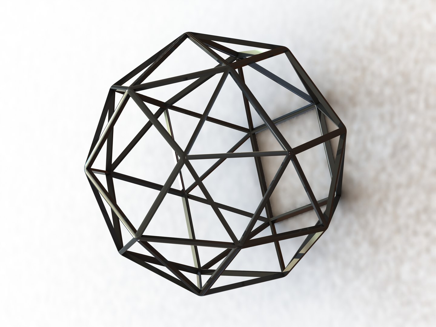 3D Wireframe Snub Cube Model - TurboSquid 2176091