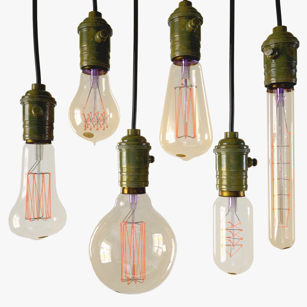 3D Light Bulbs Collection PBR Model - TurboSquid 2237382