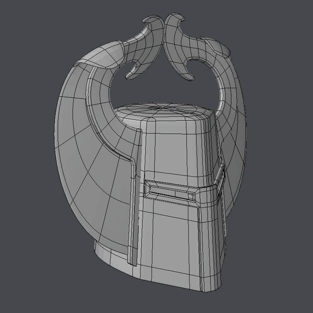 Topfhelm Helm Teutonic Lwo