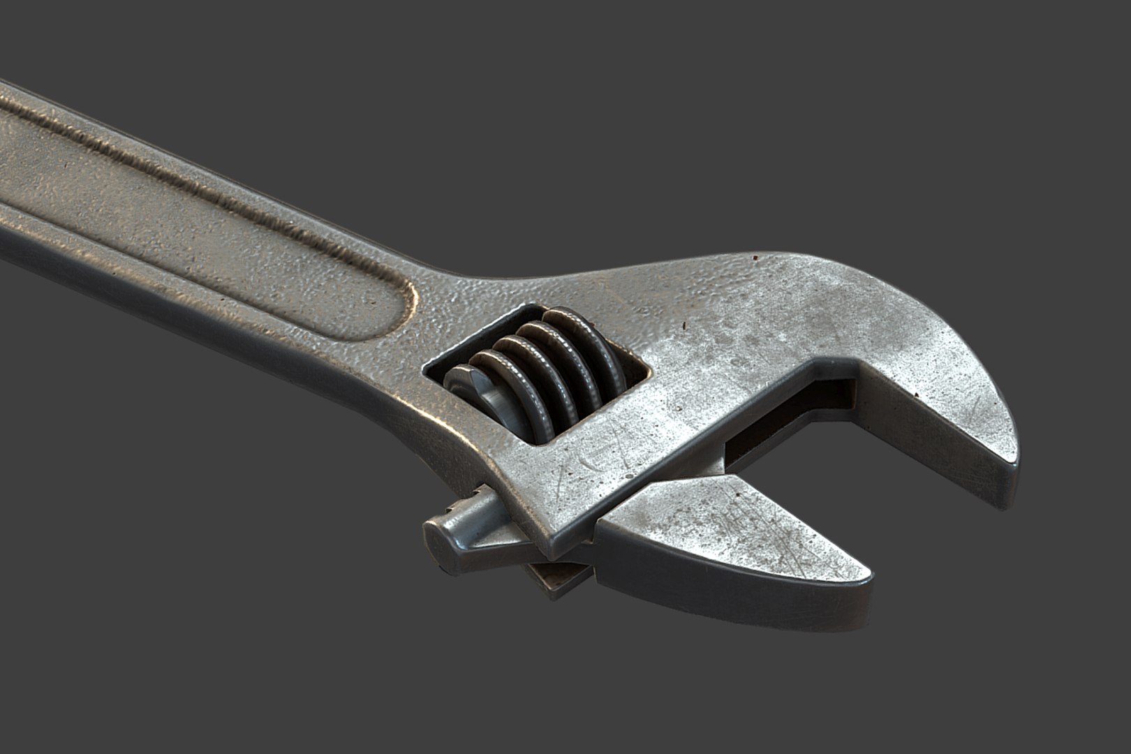 Adjustable Wrench 3D Model - TurboSquid 1367573