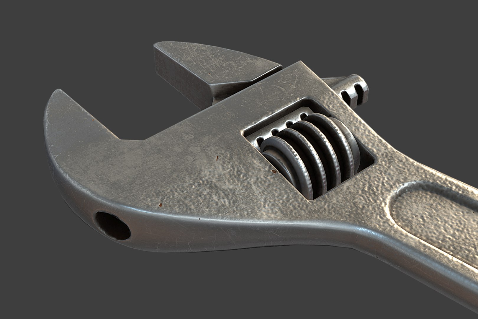 Adjustable Wrench 3D Model - TurboSquid 1367573