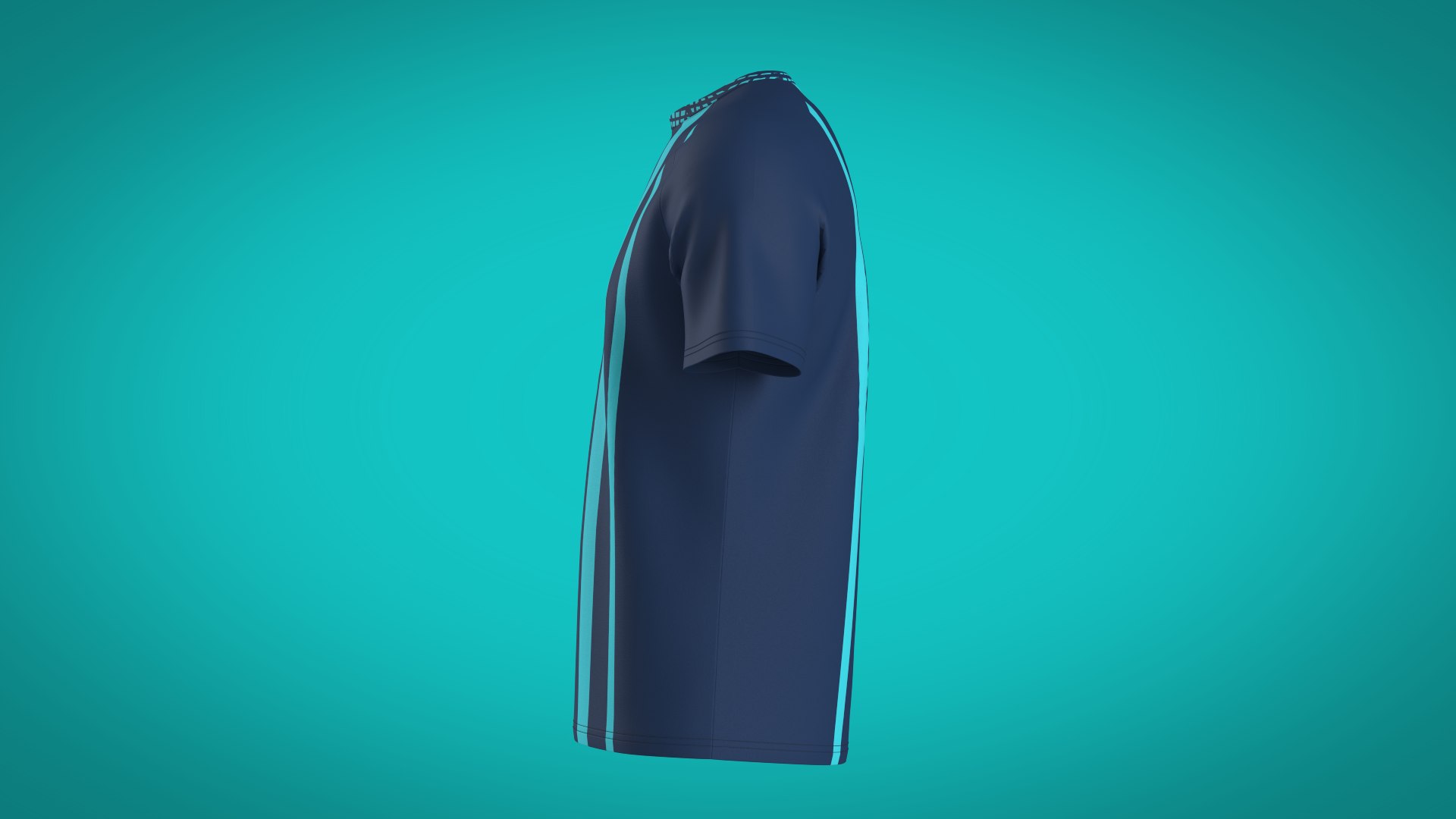 Premium Half Sleeve Raglan T-Shirt 3D Model - TurboSquid 2220159