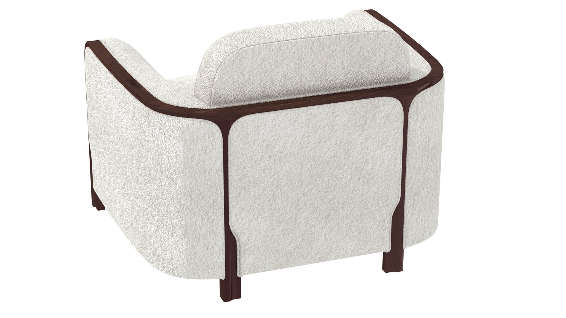 3D Model Atelier Purcell Artus Lounge Chair - TurboSquid 2208316