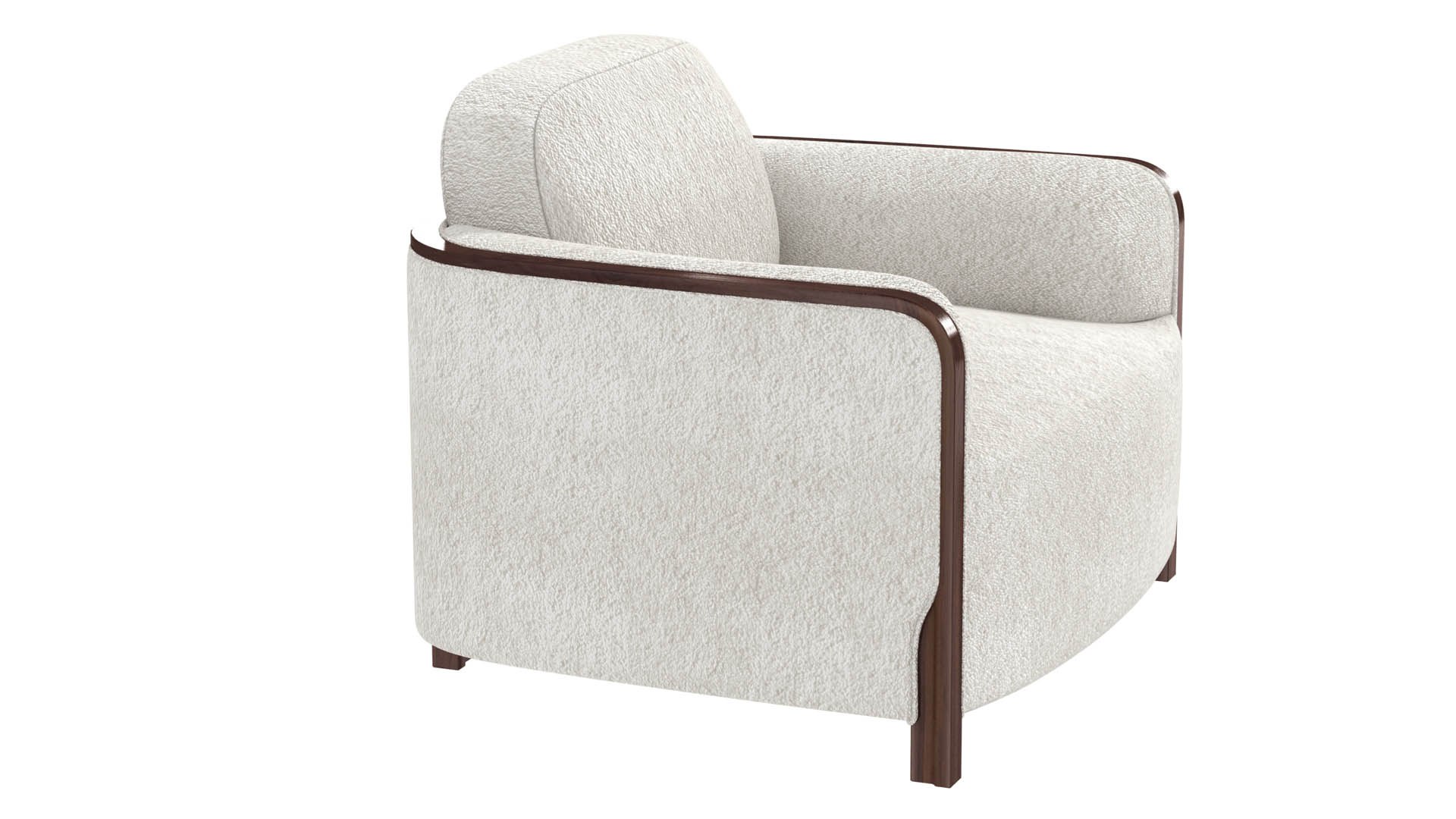 3D Model Atelier Purcell Artus Lounge Chair - TurboSquid 2208316