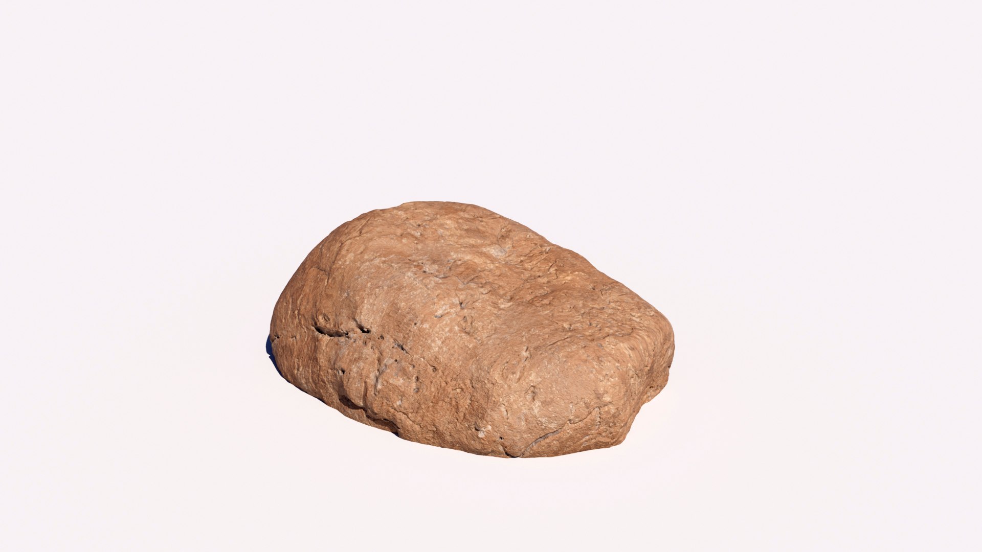 3D Model Small Rock Red - TurboSquid 2226555