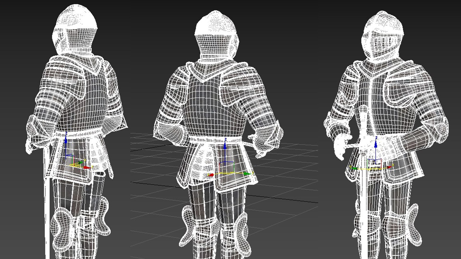Low-poly Armor 3D Model - TurboSquid 1706791