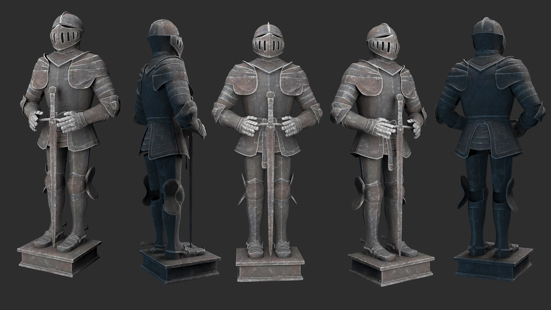 Low-poly Armor 3D Model - TurboSquid 1706791