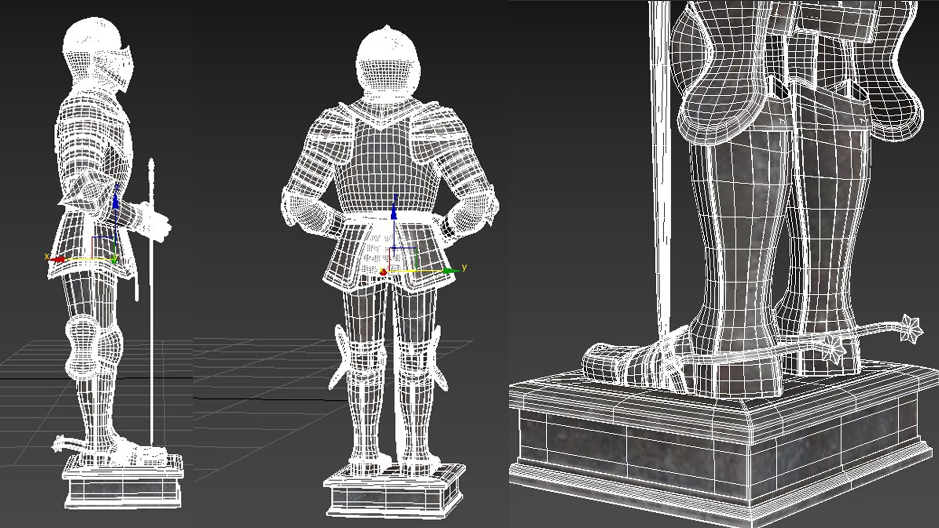 Low-poly Armor 3D Model - TurboSquid 1706791