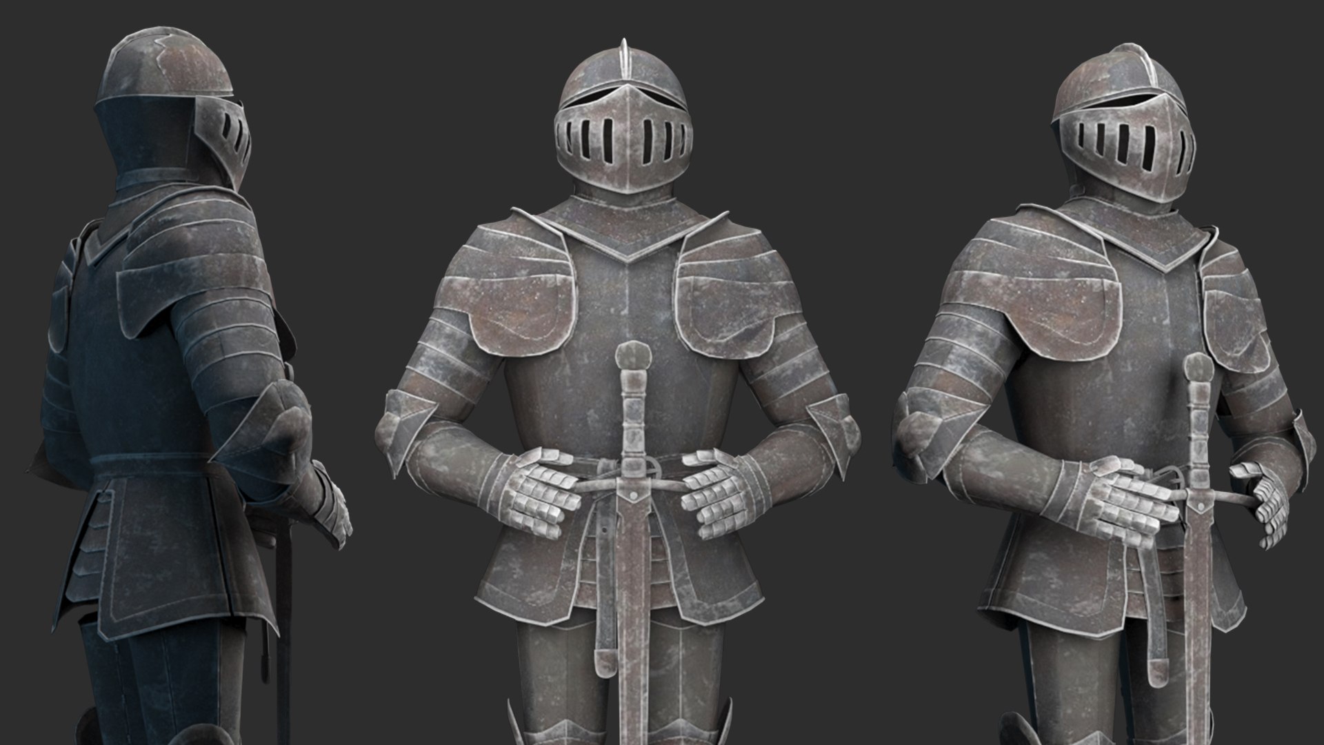 Low-poly Armor 3D Model - TurboSquid 1706791