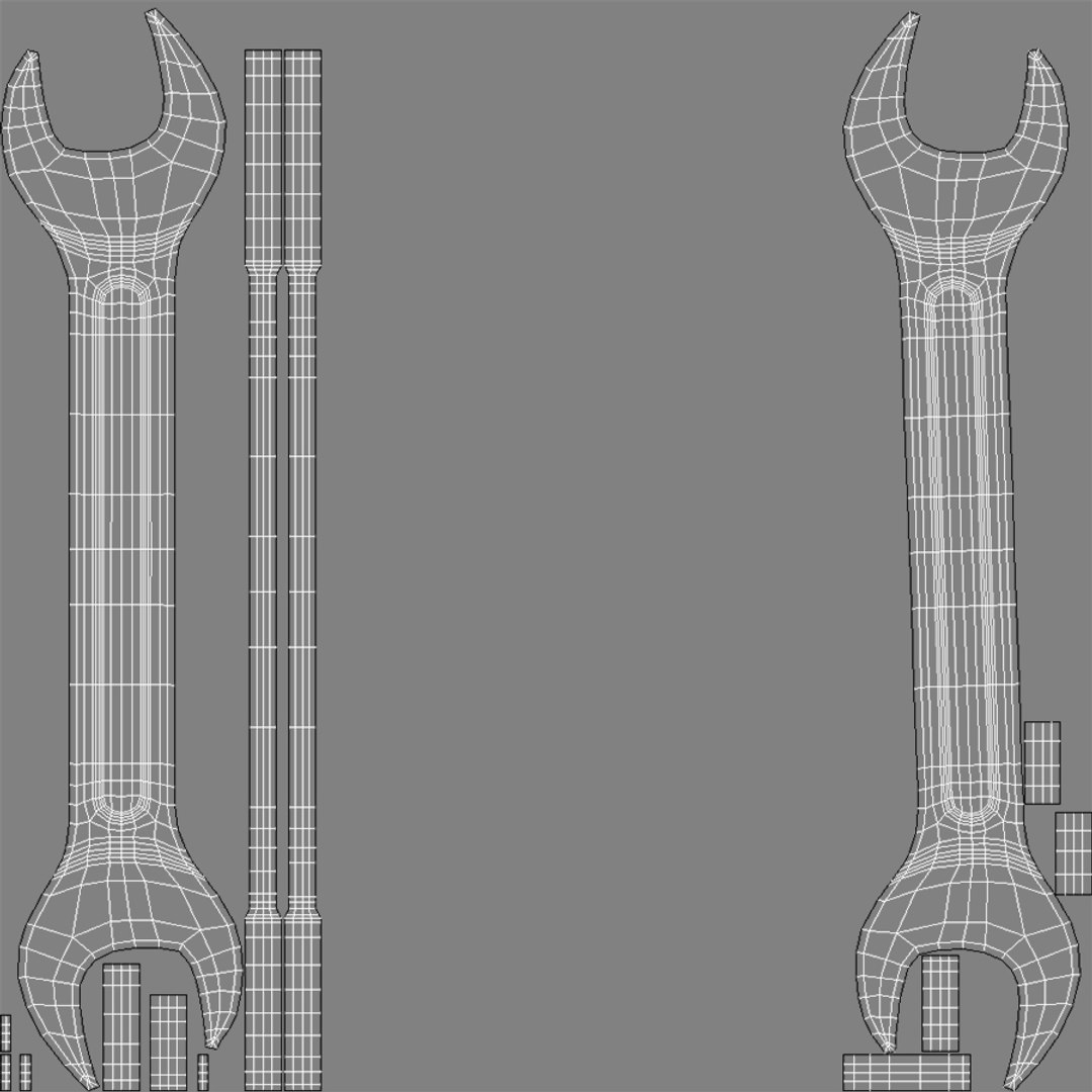 3D Model Wrench - TurboSquid 1980034