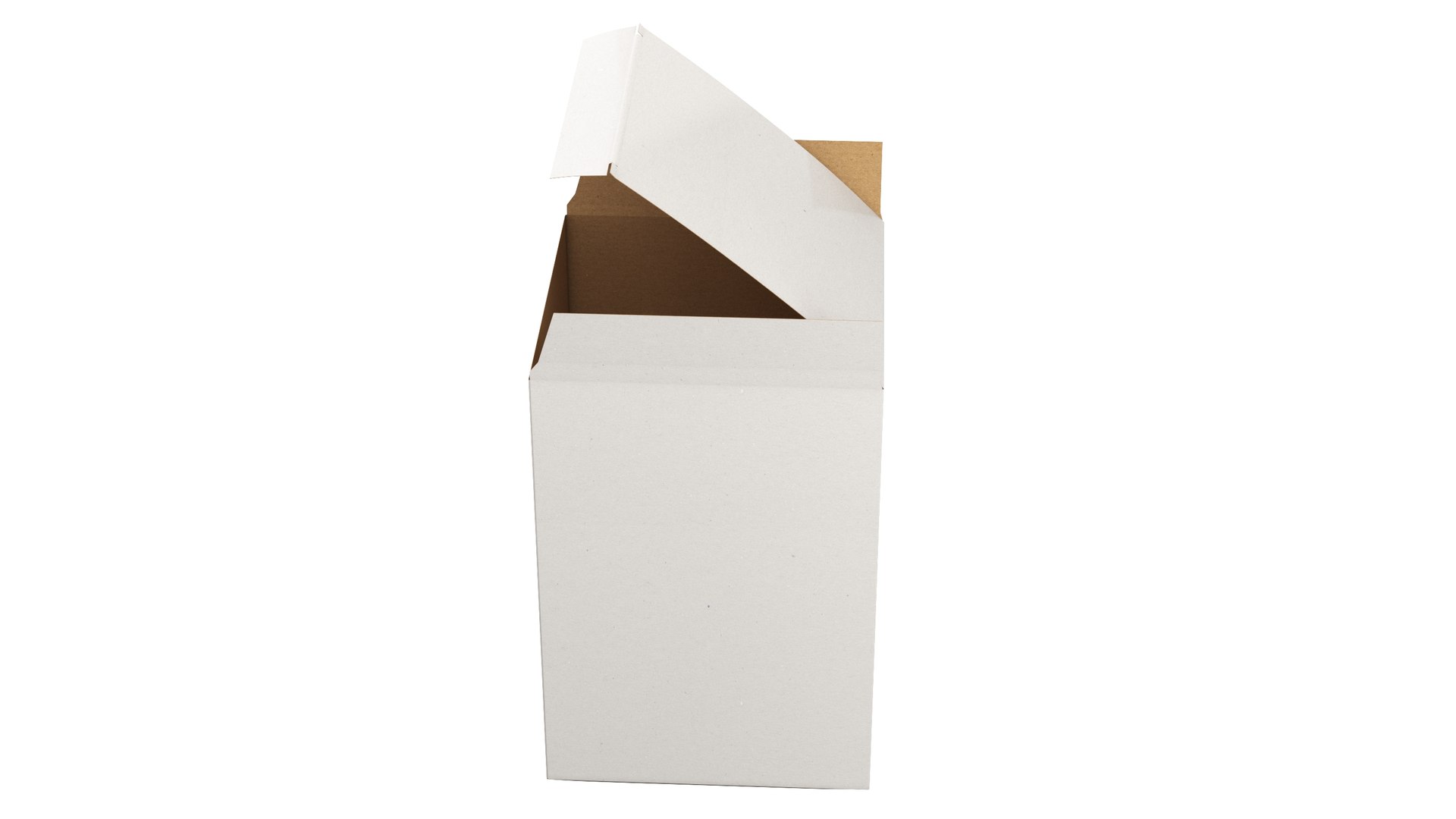 3D Model Open Packaging Product Box - TurboSquid 2155386