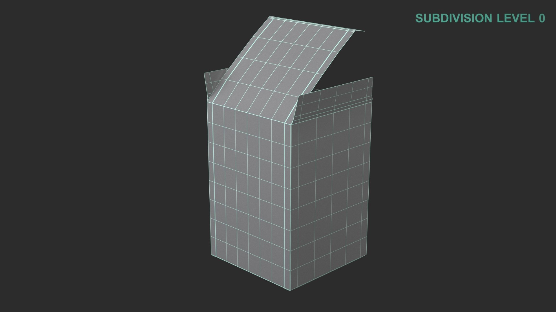 3D Model Open Packaging Product Box - TurboSquid 2155386