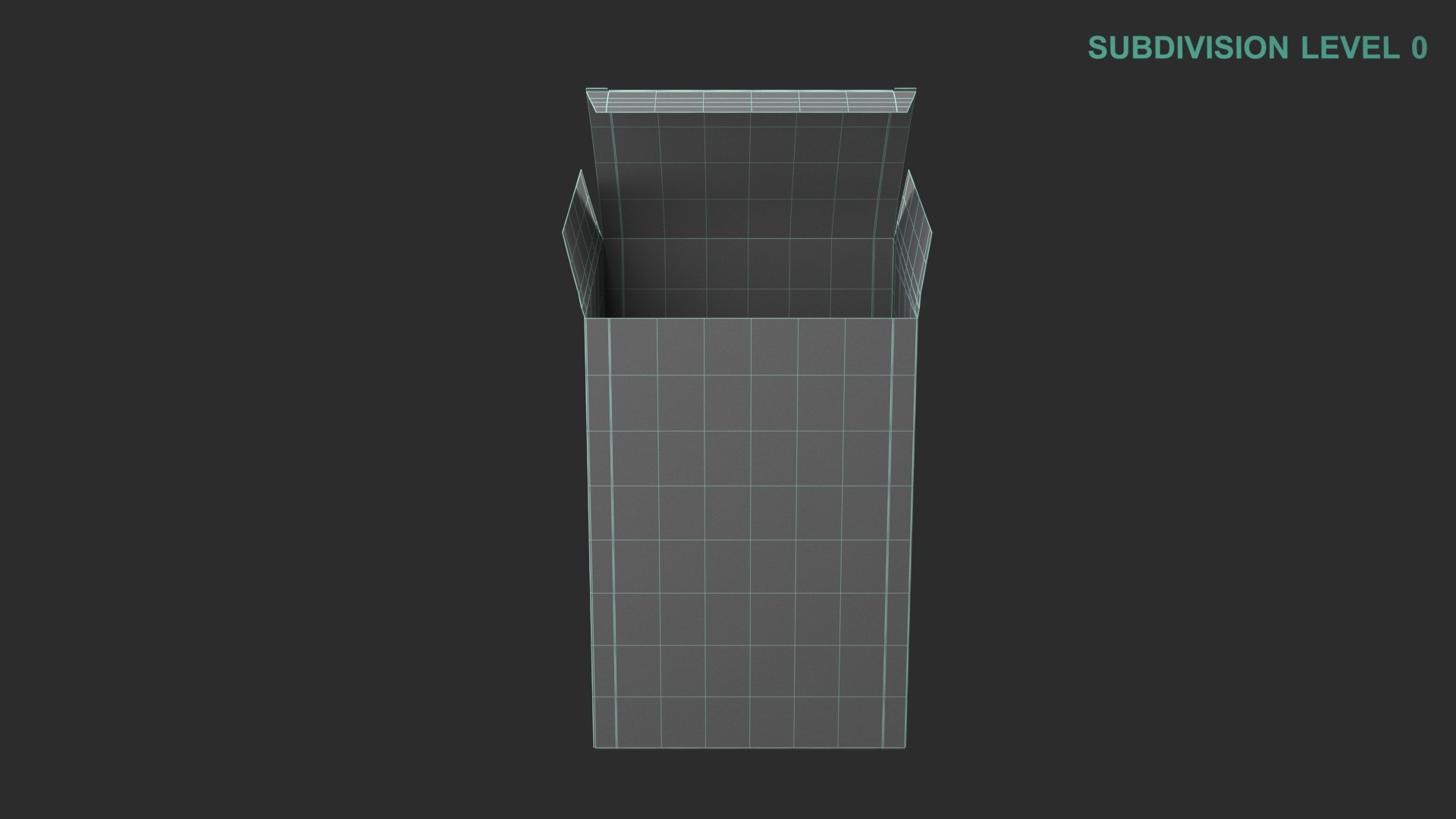 3D Model Open Packaging Product Box - TurboSquid 2155386