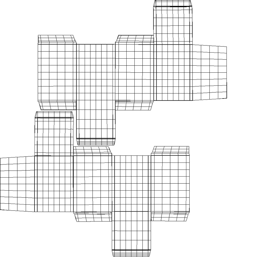 3D Model Open Packaging Product Box - TurboSquid 2155386