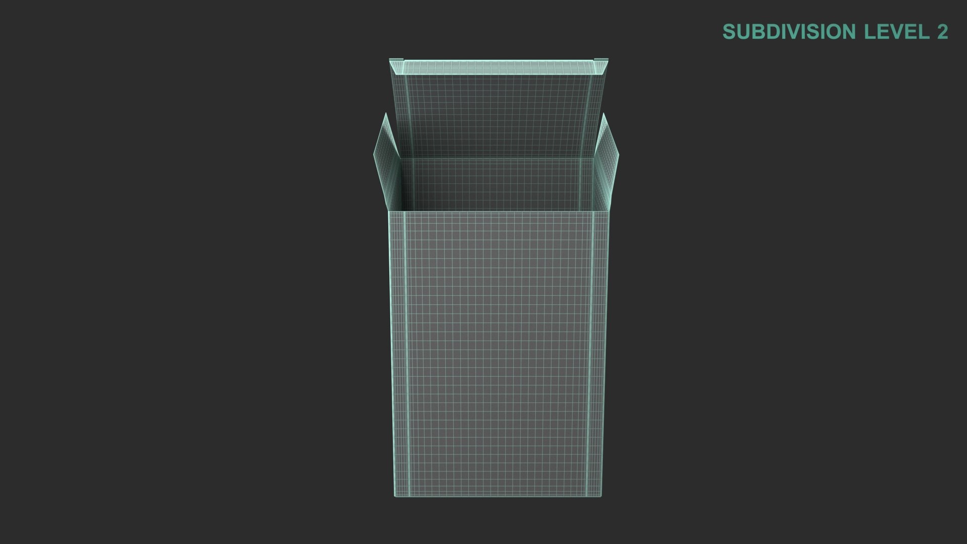 3D Model Open Packaging Product Box - TurboSquid 2155386