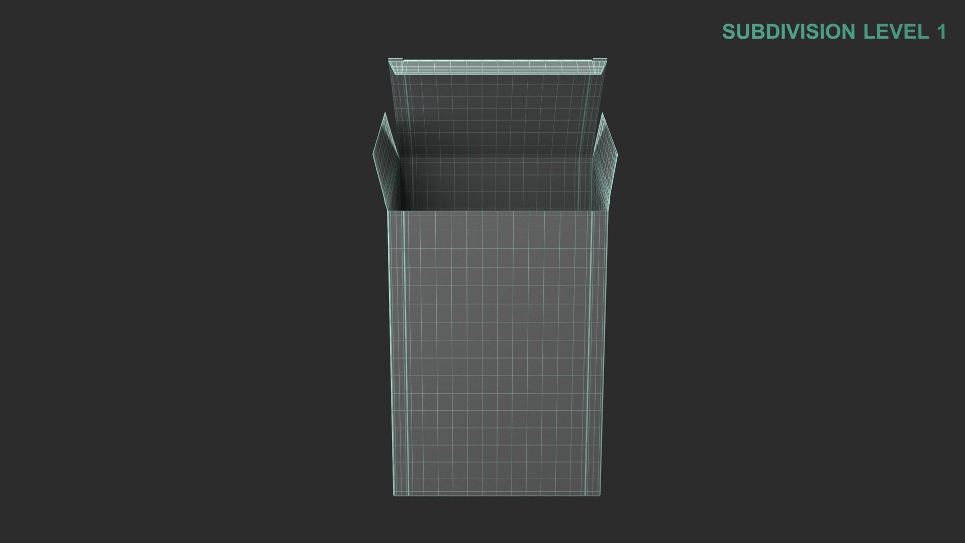 3D Model Open Packaging Product Box - TurboSquid 2155386