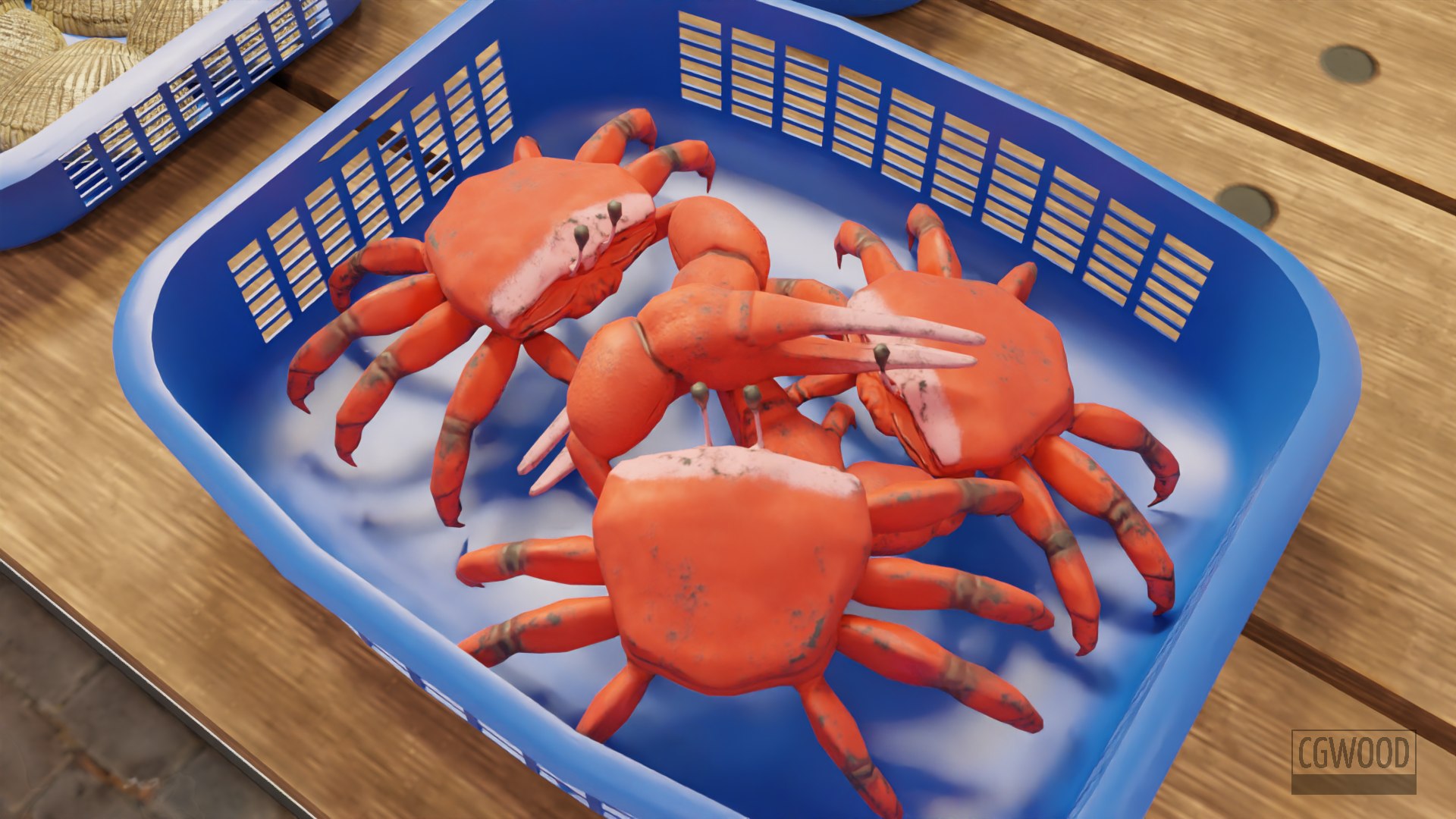 3D Seafood Market - TurboSquid 2288668