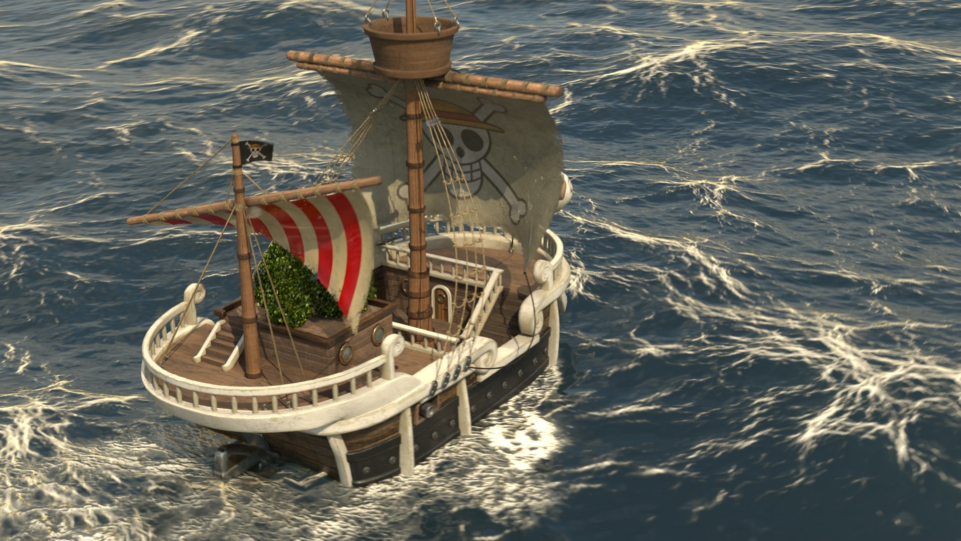 Going Merry One Piece 3D - TurboSquid 2168318