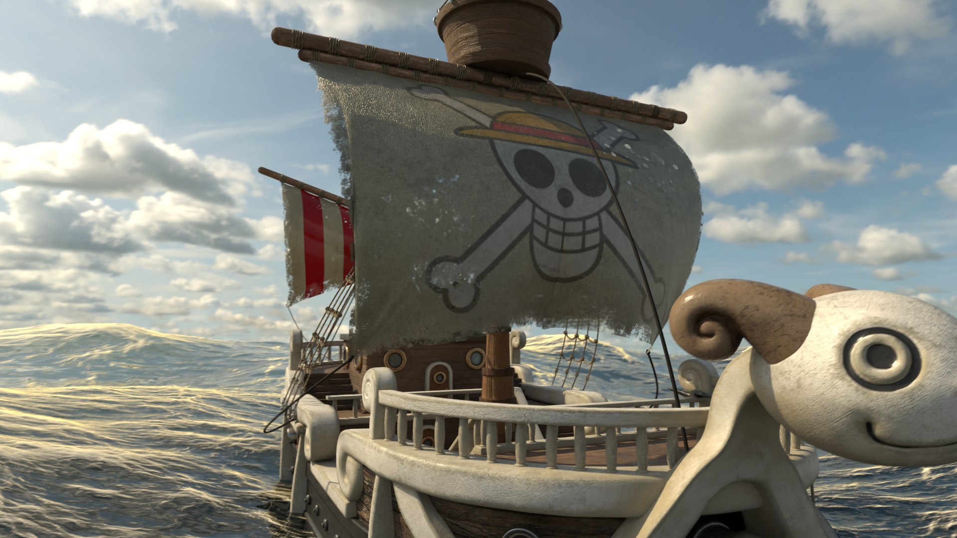 Going Merry One Piece 3D - TurboSquid 2168318
