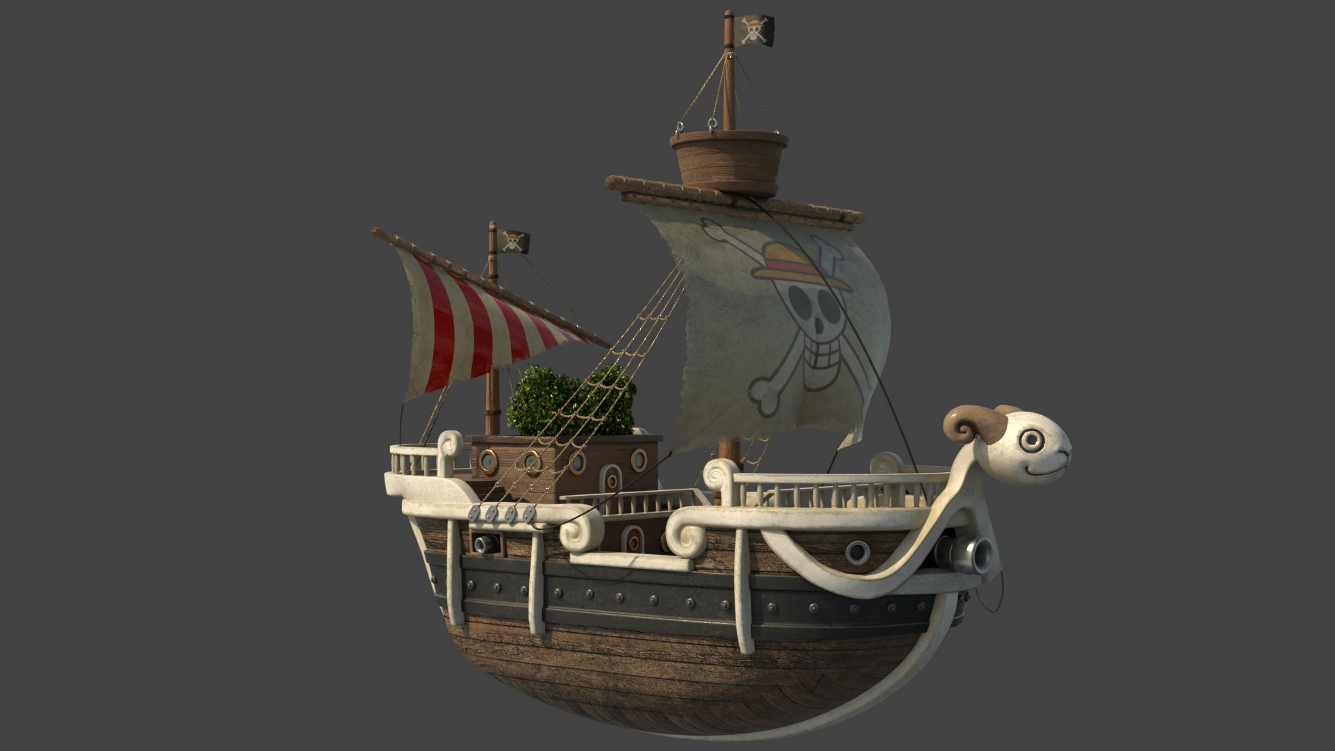 Going Merry One Piece 3D - TurboSquid 2168318