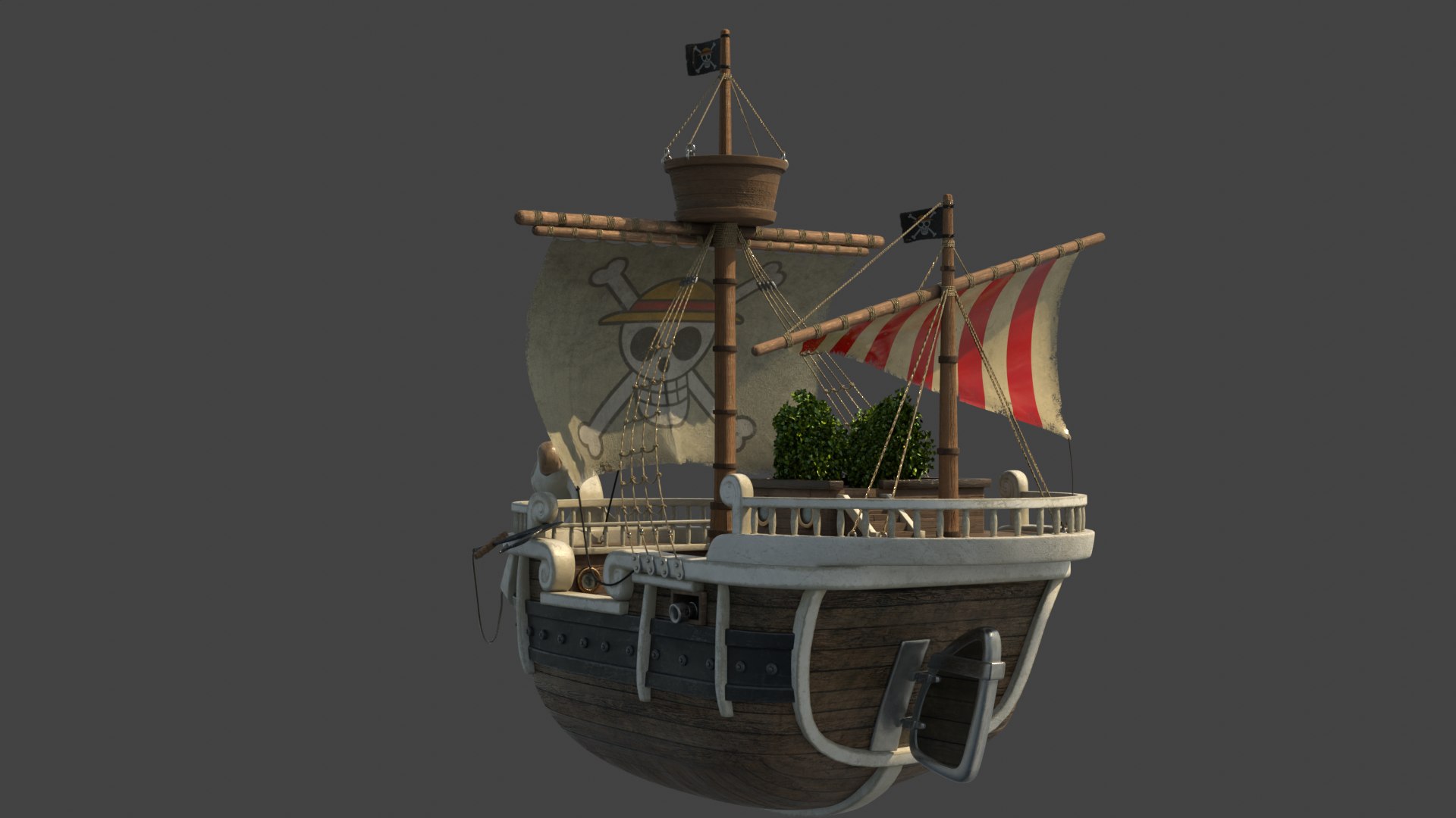 Going Merry One Piece 3D - TurboSquid 2168318