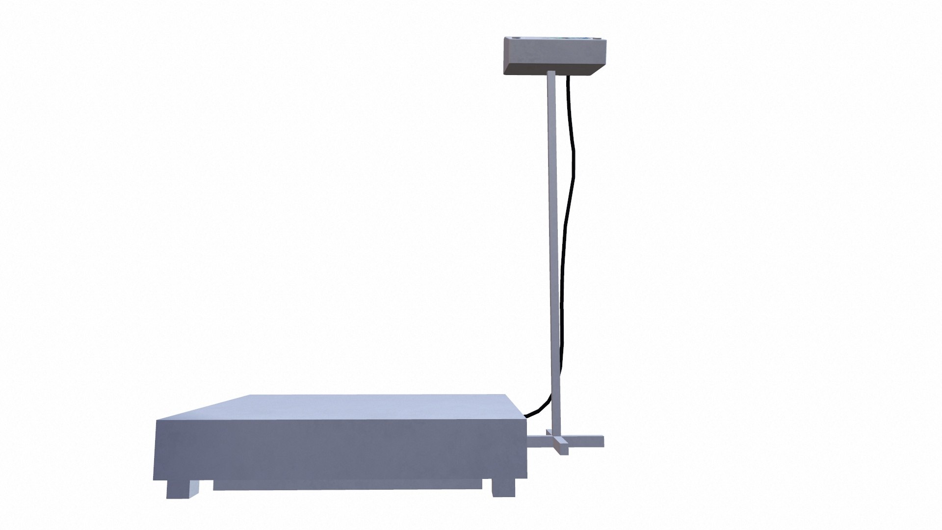 Weighing Machine 3D Model - TurboSquid 2329334