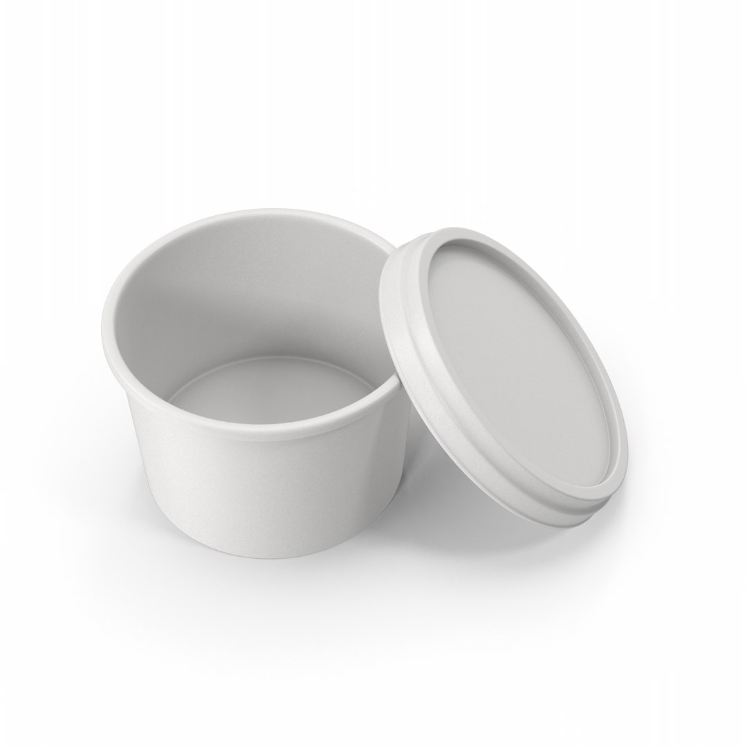 3D Opened Food Container - TurboSquid 1998444