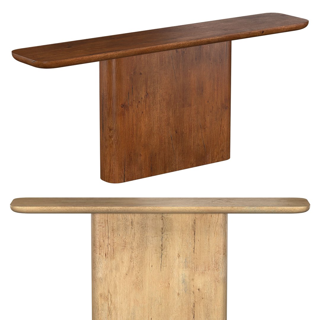 3D OSLO PEDESTAL CONSOLE TABLE - TurboSquid 1920257