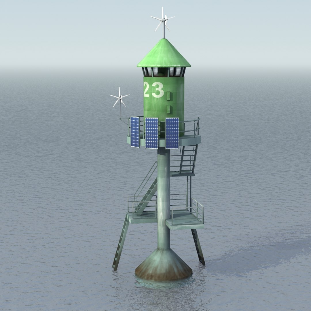Small Lighthouse 3d Model