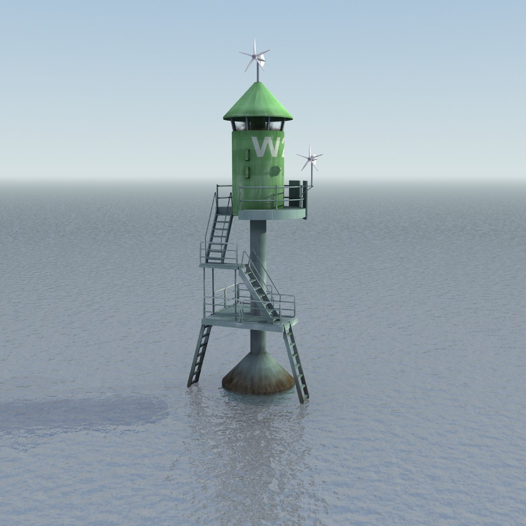 Small Lighthouse 3d Model