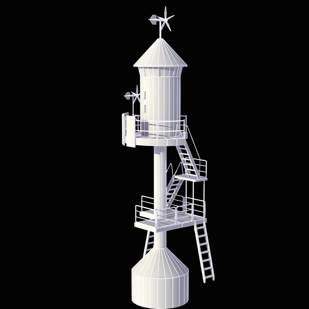 Small Lighthouse 3d Model