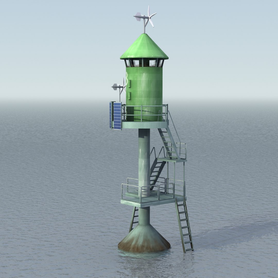 Small Lighthouse 3d Model