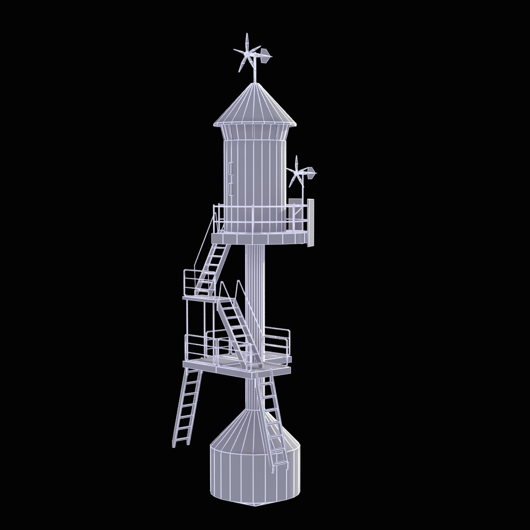Small Lighthouse 3d Model